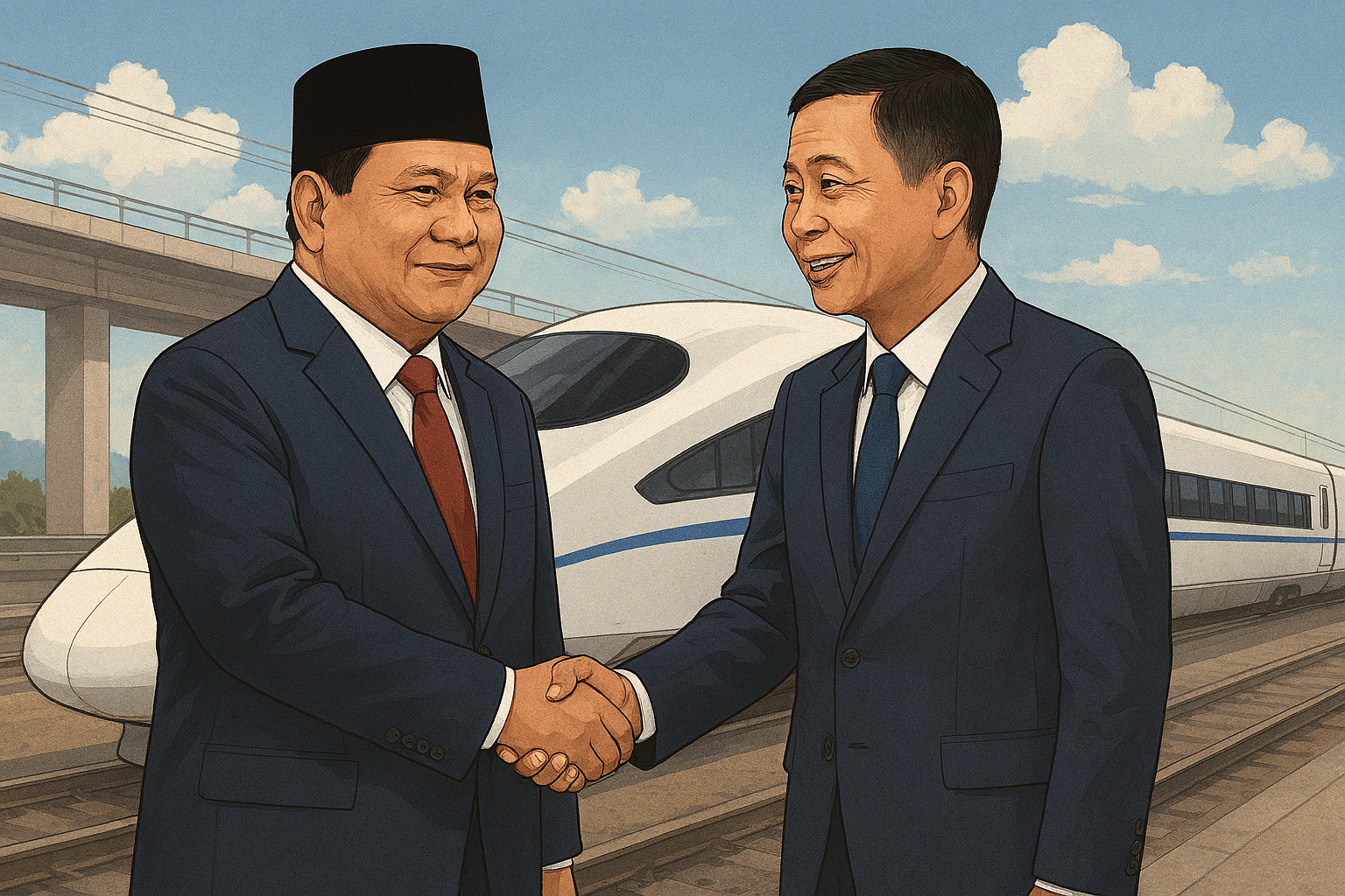 Di Balik Pertemuan Prabowo dan Jonan. Betulkah Bahas Whoosh? - Asa ...
